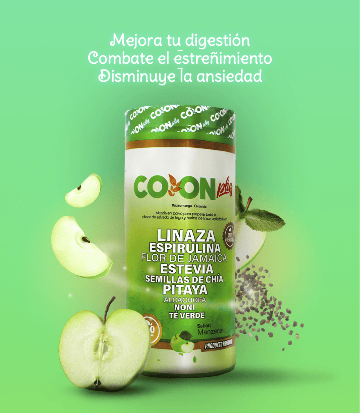 Fibra Colón Plus 500g – Limpieza intestinal natural – avanzana.com